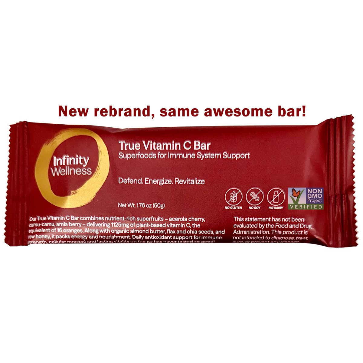 True Vitamin C Bar (Box of 12) – Infinity Greens