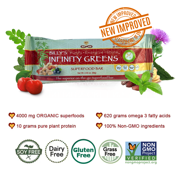 Infinity Green Bars (Box of 12) - Disaster Relief – Infinity Greens
