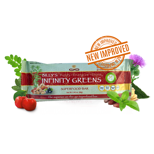 Billy's Infinity Green Bars (Box of 12) – Infinity Greens