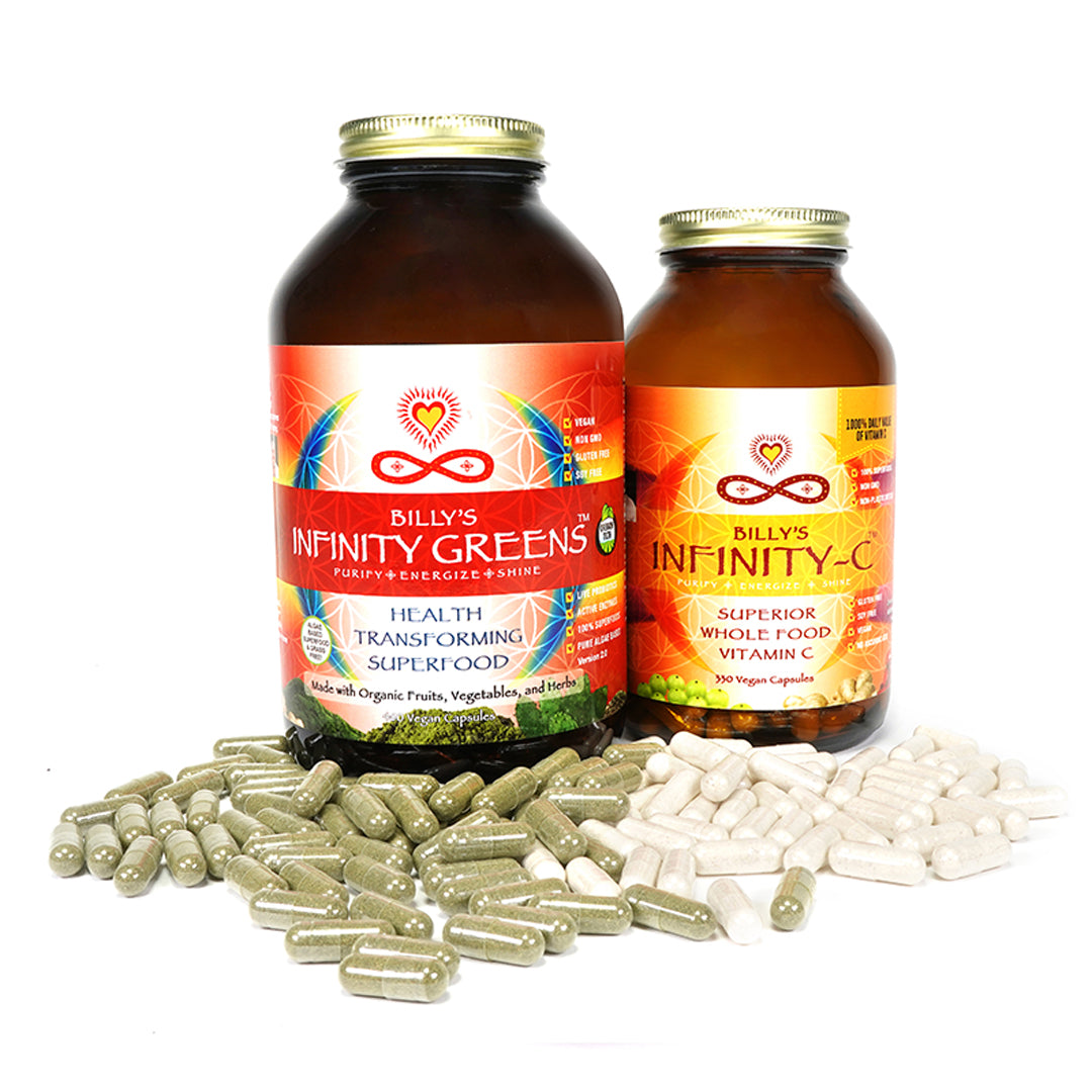 Infinity Greens Capsules + Infinity-C Capsules Bundle